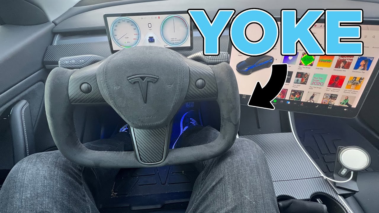 Turning my Tesla into a SPACESHIP | Hansshow Yoke – Randy Rides